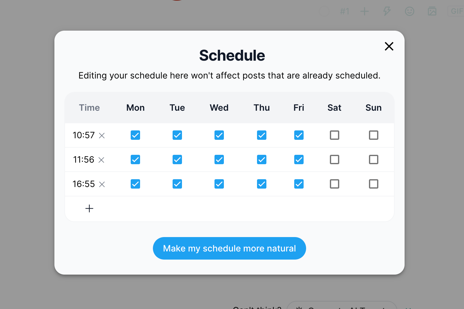 Natural / Fuzzy Posting Slots
